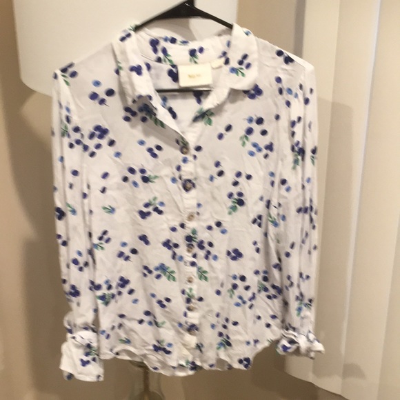 Maeve | Tops | Maeve Anthropology Print Blouse | Poshmark